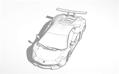 3d Design Lamborghini Tinkercad