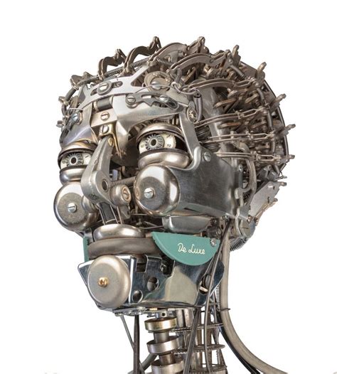 Jeremy Mayer Makes Assemblage Sculptures Of Animals And Human Figures