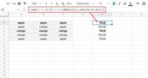 How To Use The MAP Function In Google Sheets