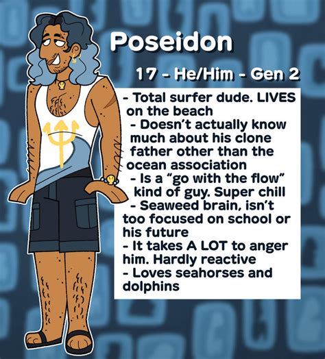 Clone High Oc Poseidon By Plushrats On Deviantart