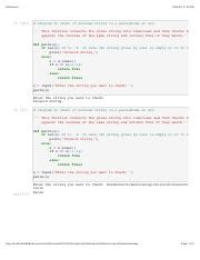 Palindrome.pdf - Palindrome 10/25/22 11:33 PM In 16 : # Program to check if entered string is a ...