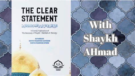 The Clear Statement Youtube