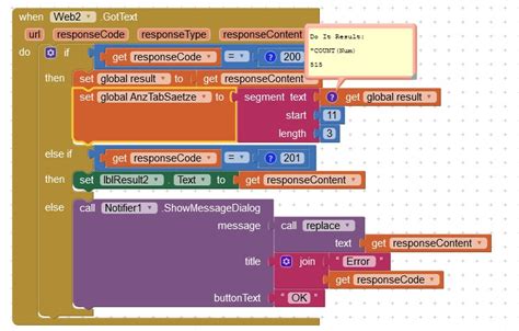 Process SQL Result As A Variable MIT App Inventor Help MIT App Inventor Community