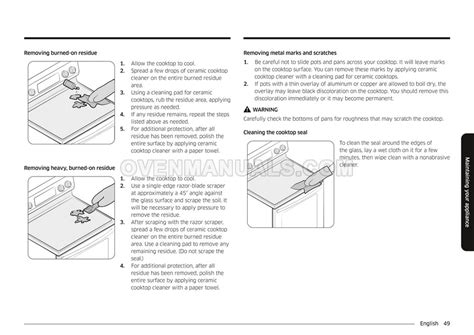 Samsung Ne A Ss Smartthings Range User Manual