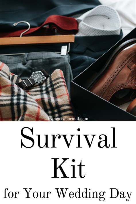 The Ultimate Bride To Be Wedding Day Survival Kit Artofit
