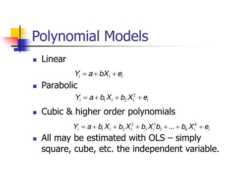 PPT Non Linear Models PowerPoint Presentation Free Download ID