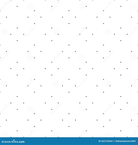 Vector Black Seamless Repeated Pattern On White Background Vector