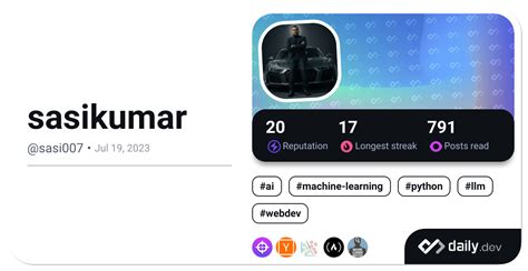 Sasikumar Sasi007 Daily Dev