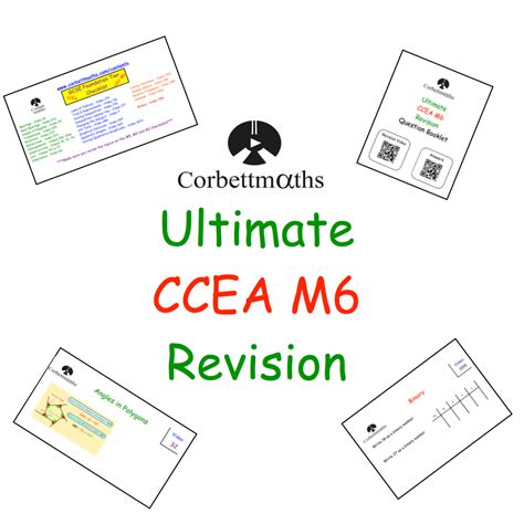 Ccea M6 Revision Corbettmaths