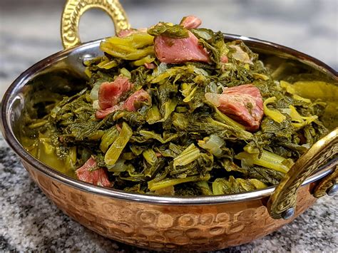 Turnip Greens With Smoke Ham Hocks Simple And Delicious Flickr