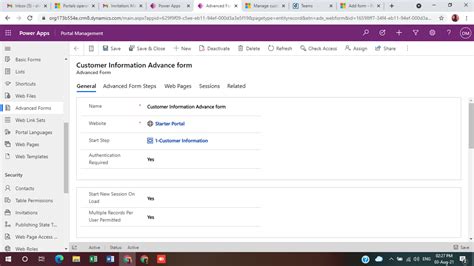 Step 5 Browse The Advanced Form Created By Clicking On Browse Website