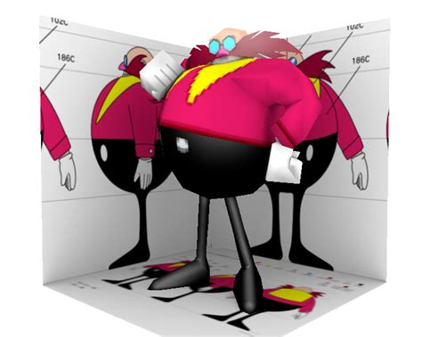 Low Poly Classic Eggman By Nash The Mutt On Deviantart