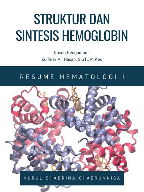 Sintesis Dan Struktur Hemoglobin Pdf