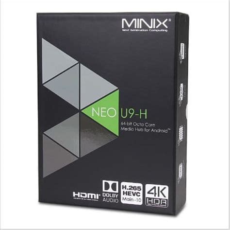 Minix Neo U9 H Android Pc Tv Box 64 Bit S912 Octa Core Media Hub Android 6 01 With 2gb Ram 16g