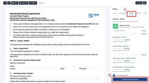 Audit Trail Forms Live