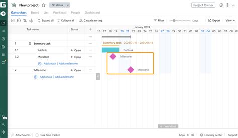Milestones GanttPRO Knowledge Base
