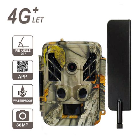 High Quality 36mp Cellular Outdoor Trail Camera App Control Mms Smtp