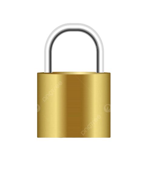 Realistic Lock Vector Illustration Internet Objects Lock Vector Internet Objects Lock Png And