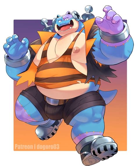 Blastoise And Frankensteins Monster Pokemon Drawn By Dogoronumber3