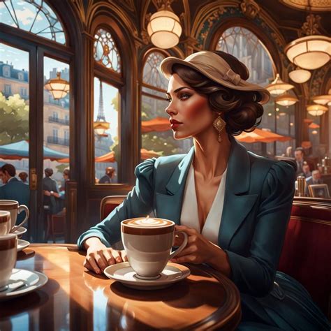 Coffee In Paris Ai Generated Artwork Nightcafe Creator