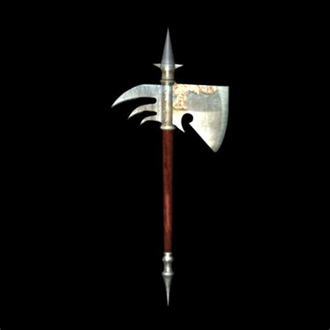 War Axe 3d Model