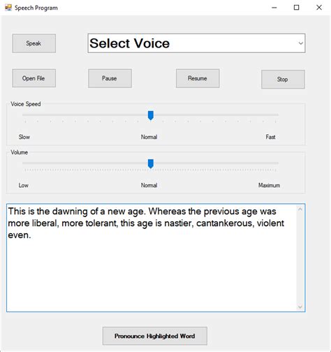 Introduction To The Text To Speech Project