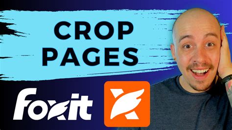 How To Crop PDF Pages Using Foxit PDF Editor The Accessibility Guy