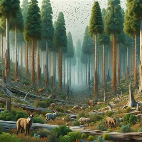 3d Disease Outbreak In Forest Wildlife Illness Visuals Ai Art