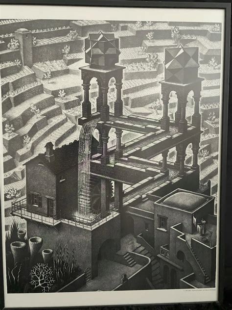 Mc Escher Wasserfall