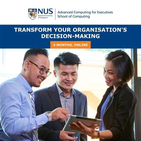 Nus Advanced Computing For Executives Ace On Linkedin Data Analytics Course By Nus
