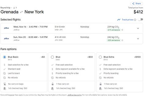 Jetblue Basic Fare Comparison Travel Off Path