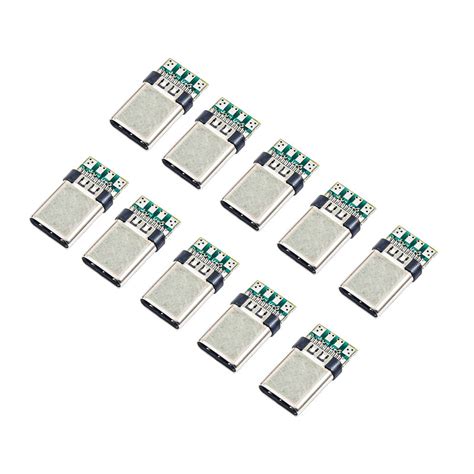 قیمت و خرید سوکت نری Usb C مدل 4p بسته 10 عددی کالندز