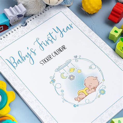 Baby Memory Book Baby's First Year Calendar Reviews | Tell Me Baby