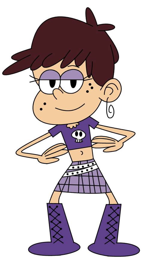 Luna Loud Lifting Her Shirt By Dev Catscratch On Deviantart
