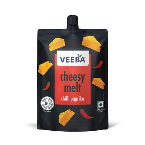 Veeba Cheesy Melt Chilli Paprika Farmfresh