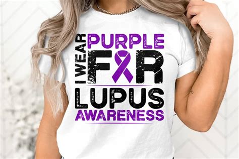 Lupus Awareness Svg Png I Wear Purple For Lupus 3470807