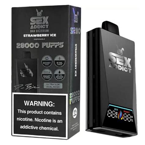 Pod Descartável Sexy Addict By Dan Bilzerian 28000 Puffs Tabakka