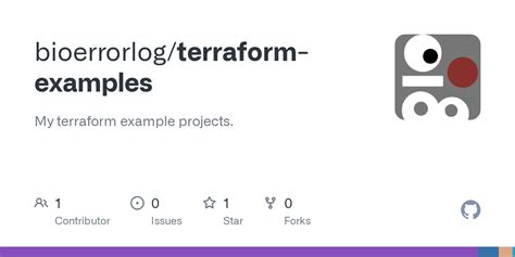 Github Bioerrorlogterraform Examples My Terraform Example Projects Github Bioerrorlogterraform Examples My Terraform Example Projects