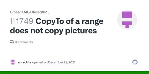 Copyto Of A Range Does Not Copy Pictures · Issue 1749 · Closedxml