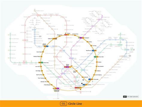 Circle Line System Map Dec 2024 [image Lta] Land Transport Guru