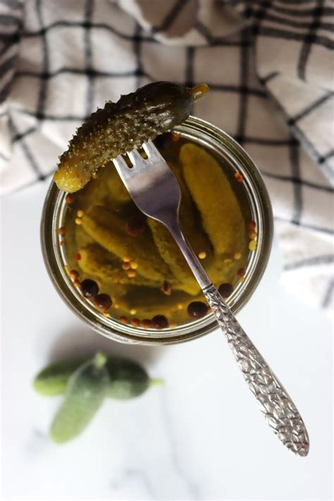 Sweet Gherkin Pickles Creative Canning