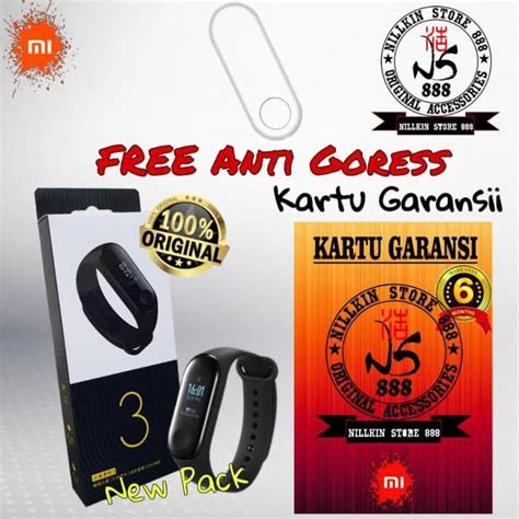 Jual Ipromol Xiaomi Mi Band Miband Original Jam Tangan Smartwatch Free Anti Gores Icql