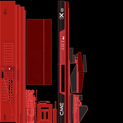 Midi Keyboard Controller Cme Vx8 Model Turbosquid 2459532