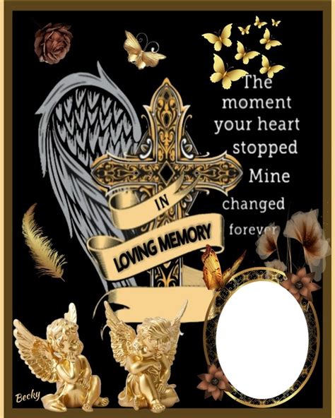 In Loving Memory Design Template Pixiz