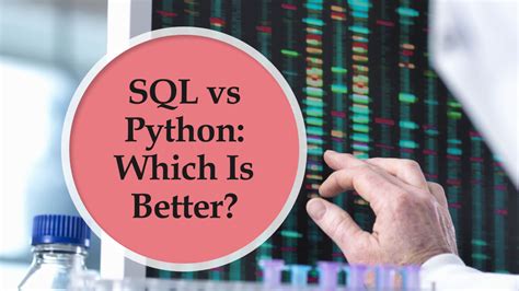 What Are The Advantages Of Sql Over Python Martin Symons