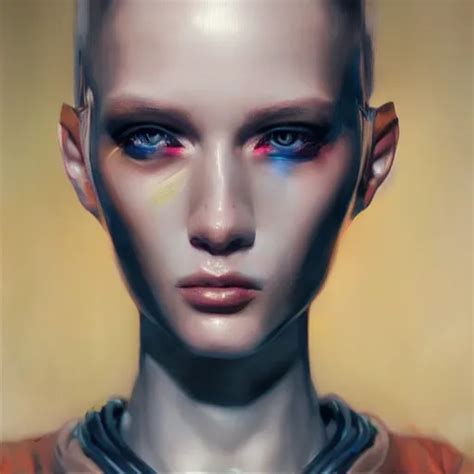 Female Android Lifelike Portrait Highly Detailed Stable Diffusion OpenArt