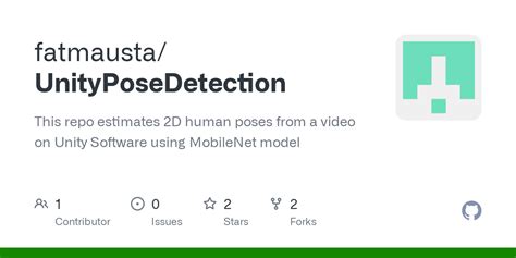 Github Fatmausta Unityposedetection This Repo Estimates D Human Poses From A Video On Unity