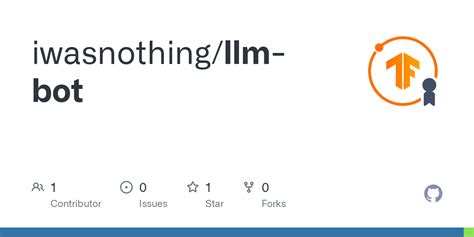 GitHub Iwasnothing Llm Bot