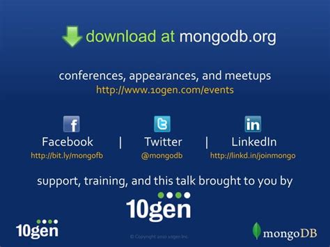 realtime analytics with mongodb counters mongonyc 2012 ppt