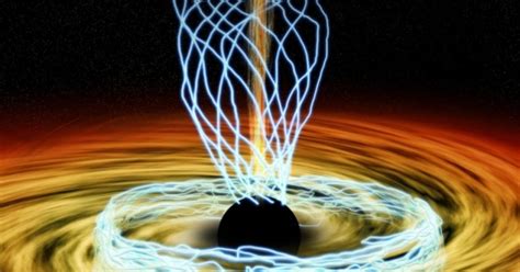 [아하우주] 블랙홀 주변의 강력한 자기장